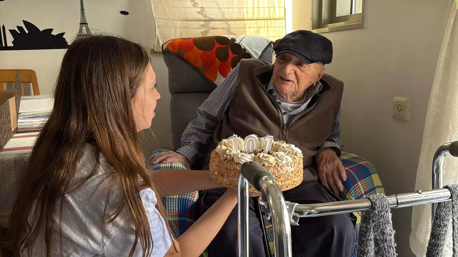 Un anniversaire exceptionnel pour Yitshak, rescapé de la Shoah